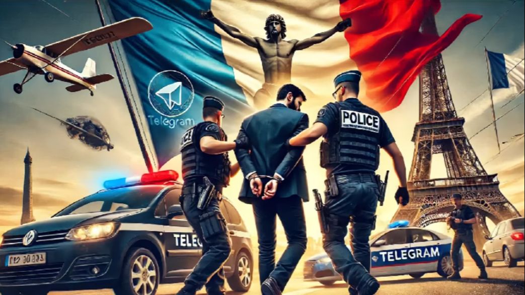 Why was the Telegram boss arrested? | qiqixie