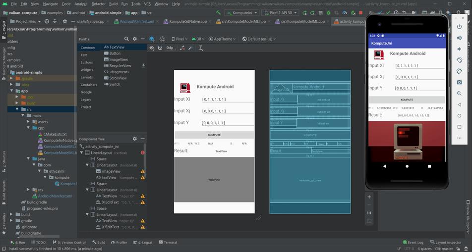 使用Android NDK和Vulkan Kompute使用GPU加速的机器学习为移动应用程序增压 | FEAT