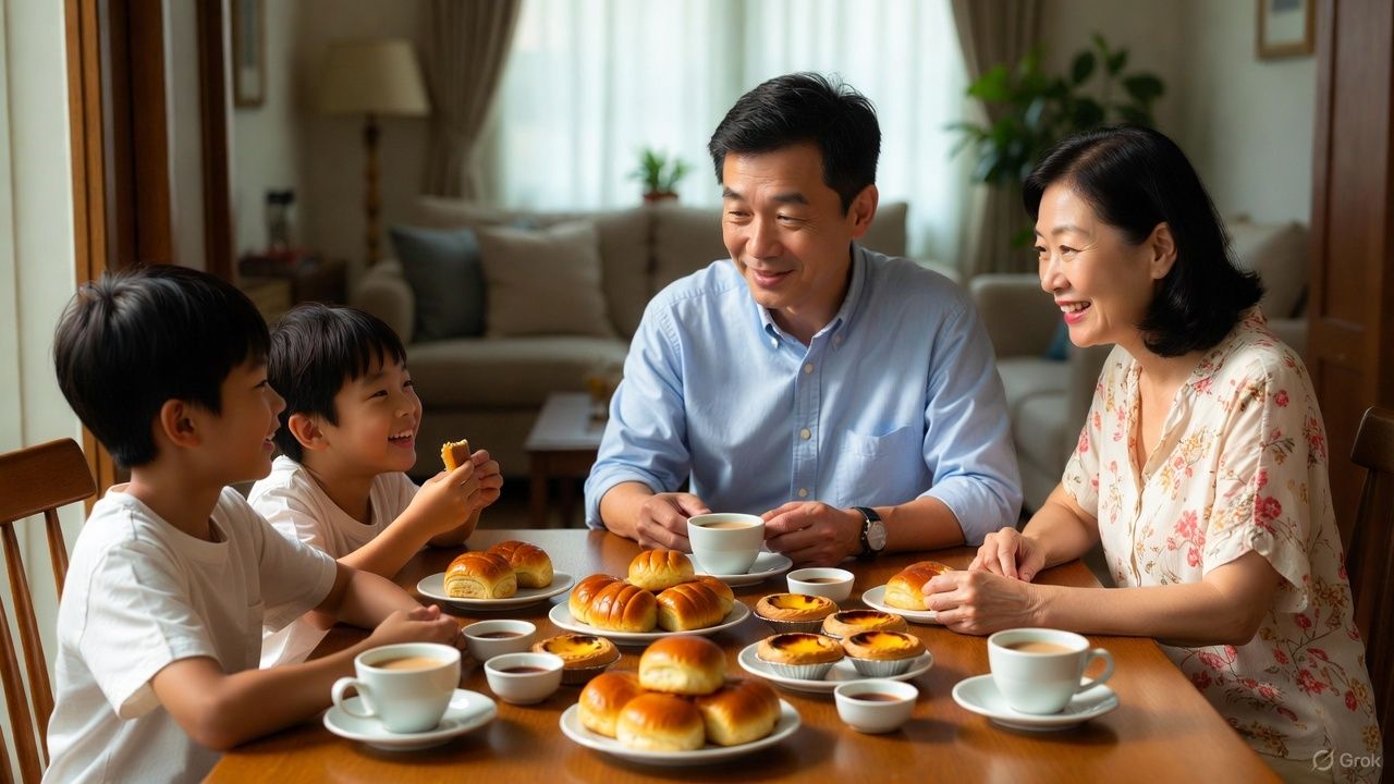 The warm ritual of family-style afternoon tea | qiqixie