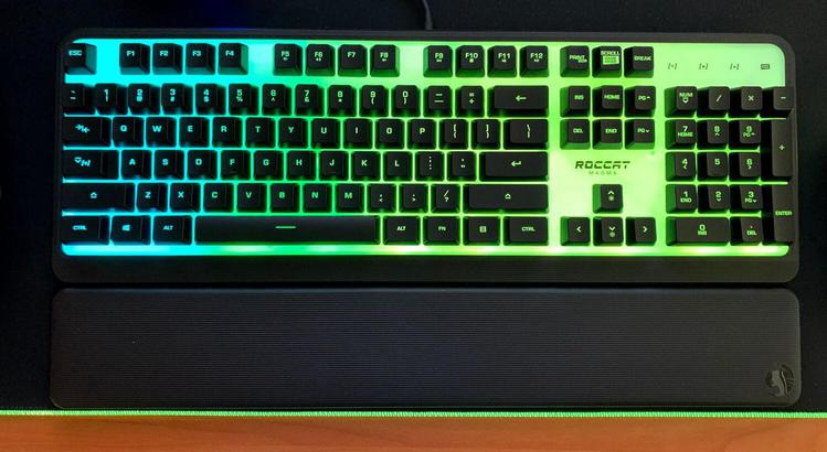 Roccat Magma Membrane RGB Gaming Keyboard Review | qiqixie